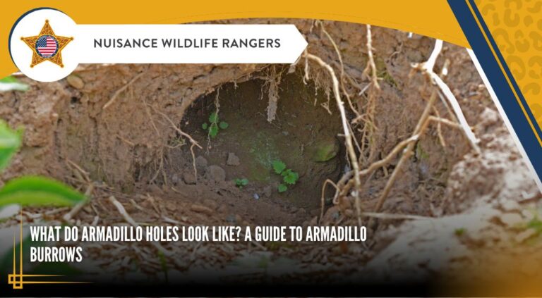 What Do Armadillo Burrows Look Like?