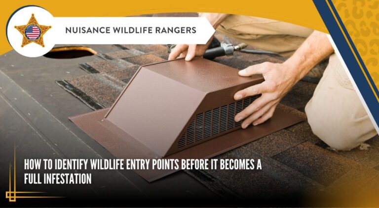 How to Identify and Seal Wildlife Entry Points